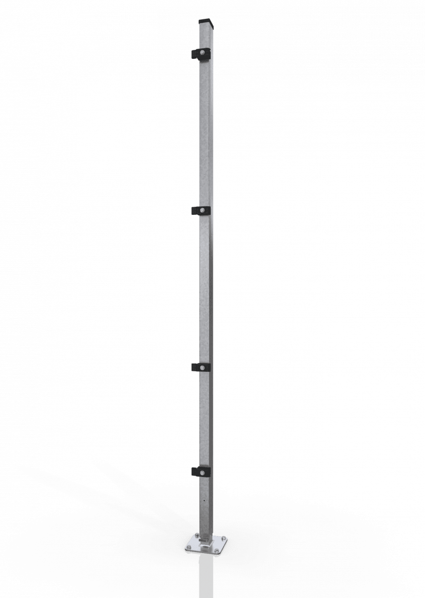 Row posts for mesh partition wall - Data center ECONFENCE® BASIC LINE ...