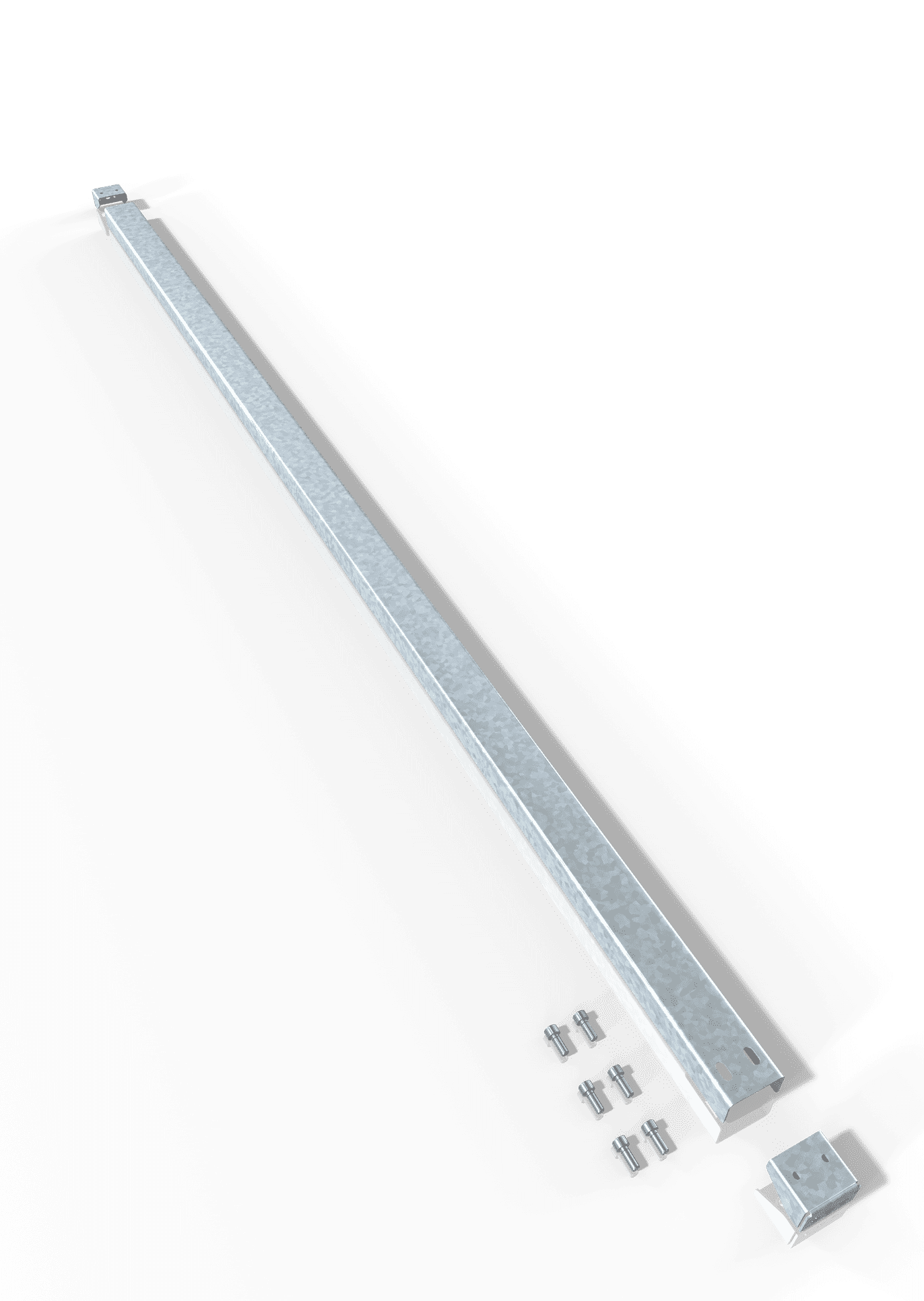 Crossbeam ECONFENCE® BASIC LINE LOWER LOCK 2000MM | Fall protection ...
