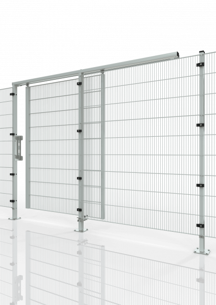 Sliding door for machine guarding ECONFENCE® BASIC LINE GH01 1200x2000 ...