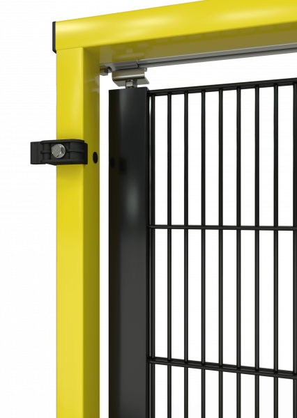 Sliding door for machine guarding ECONFENCE® BASIC LINE BT01 1200x2000 ...