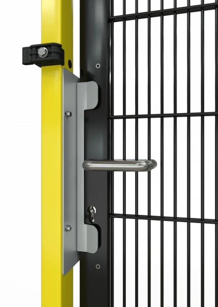 Sliding door for machine guarding ECONFENCE® BASIC LINE BT01 1200x2000 ...